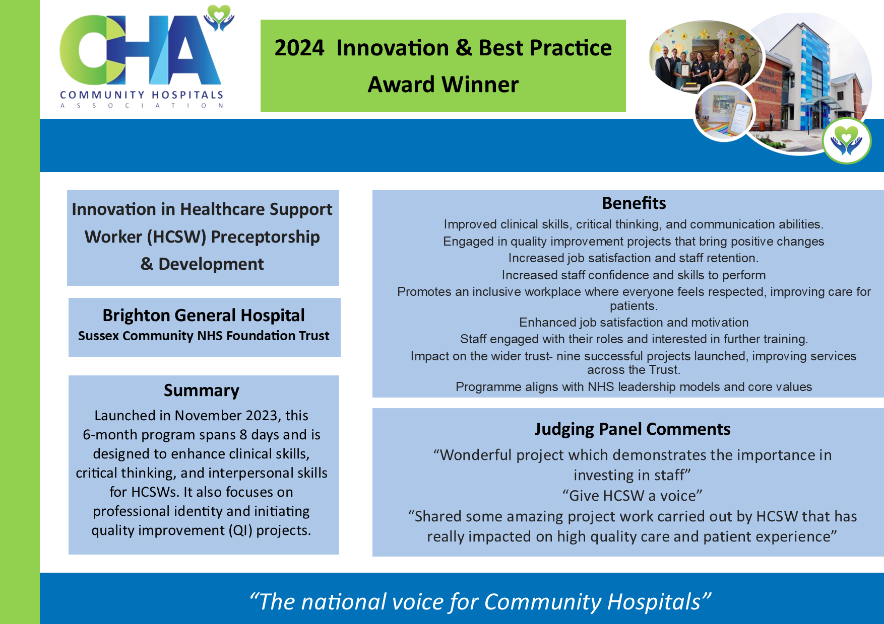 Innovation and Best Practise